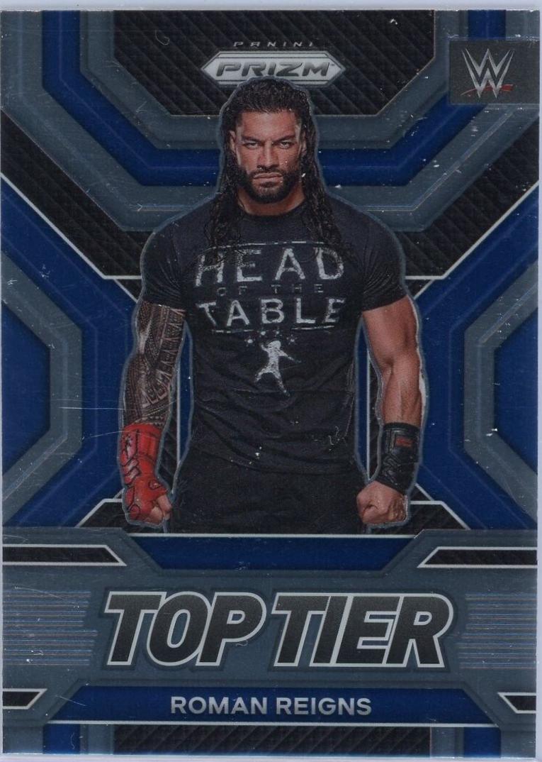 Roman Reigns #30 Prices | 2023 Panini Prizm WWE Top Tier | Wrestling Cards