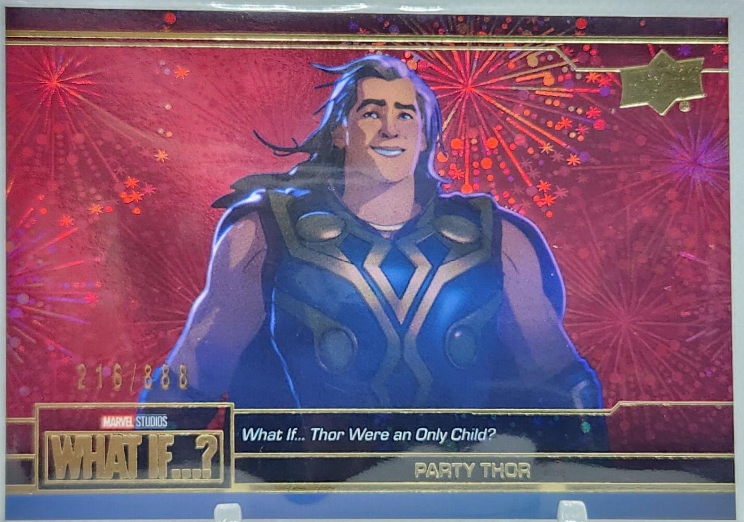 Party Thor [Possibilities] #30 Prices | Marvel 2023 Upper Deck What If ...