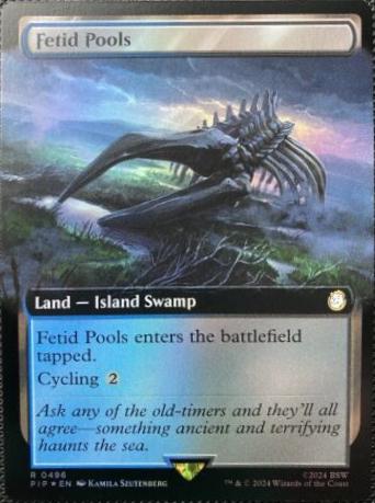 Fetid Pools [Foil] #496 Prices | Magic Fallout | Magic Cards