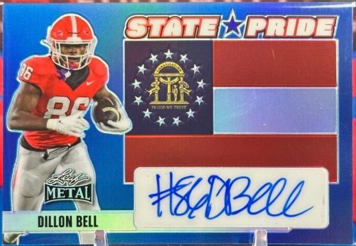 Dillon Bell [Blue Prismatic] #SP-DB1 Prijzen | 2024 Leaf Metal State ...