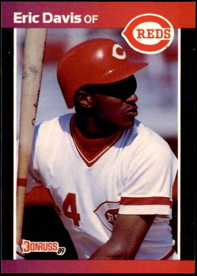 Eric Davis [Error Denotes] #80 Prices | 1989 Donruss | Baseball Cards