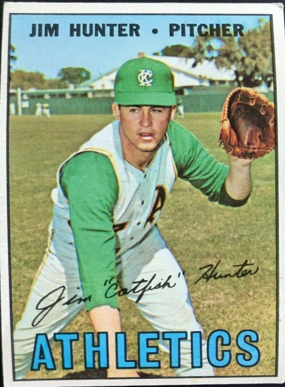 Catfish Hunter #369 Prices | 1967 Topps | Baseball Cards
