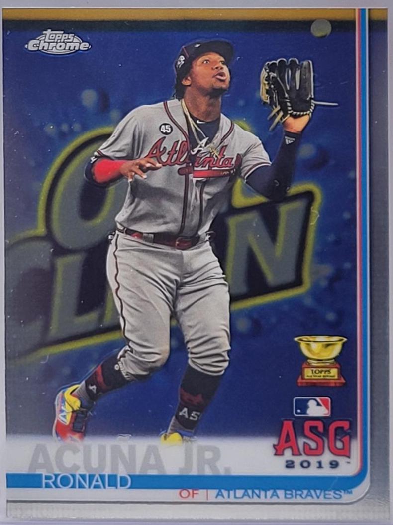 Ronald Acuna Jr #81 Prices | 2019 Topps Chrome Update | Baseball Cards