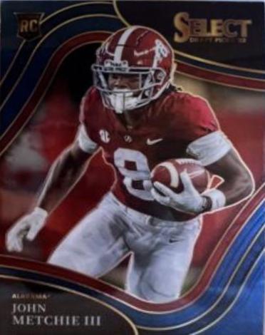John Metchie III [Blue] | Ungraded | 2022 Panini Select Draft Picks
