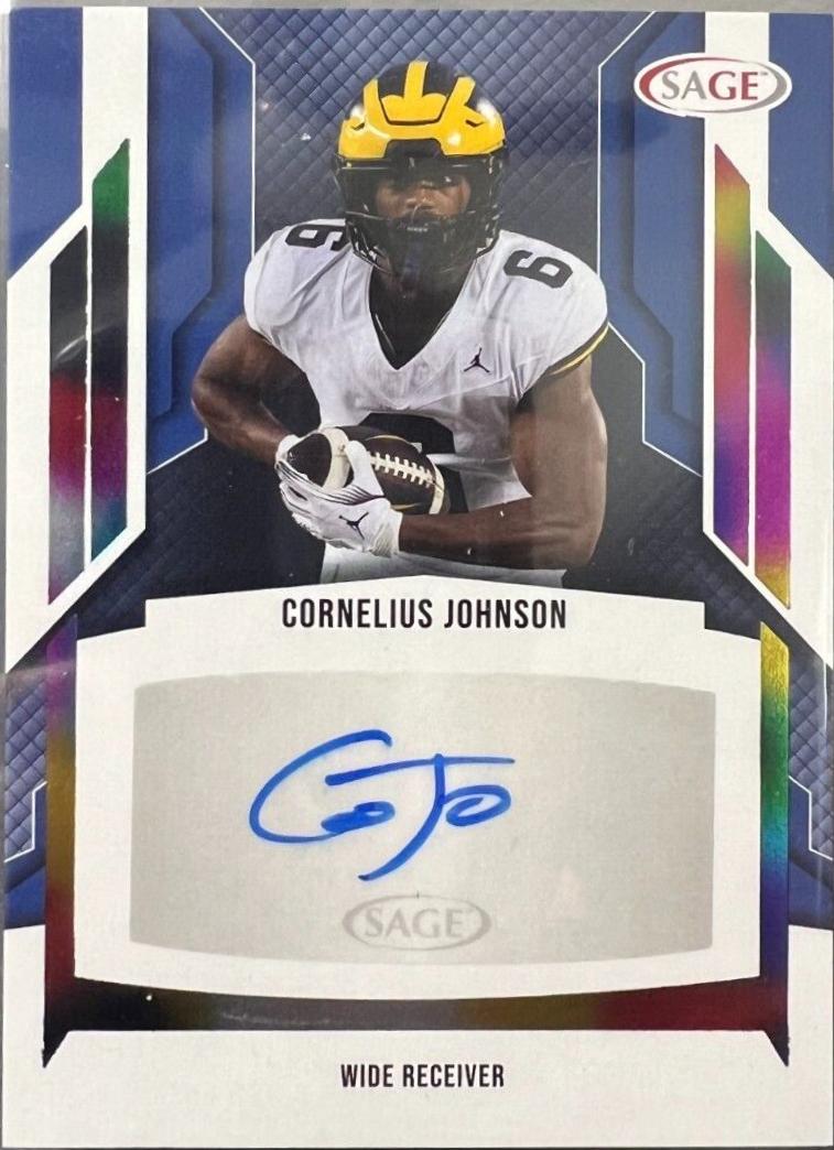 Cornelius Johnson [Rainbow] #A-CJ Prices | 2024 Sage Autographs ...