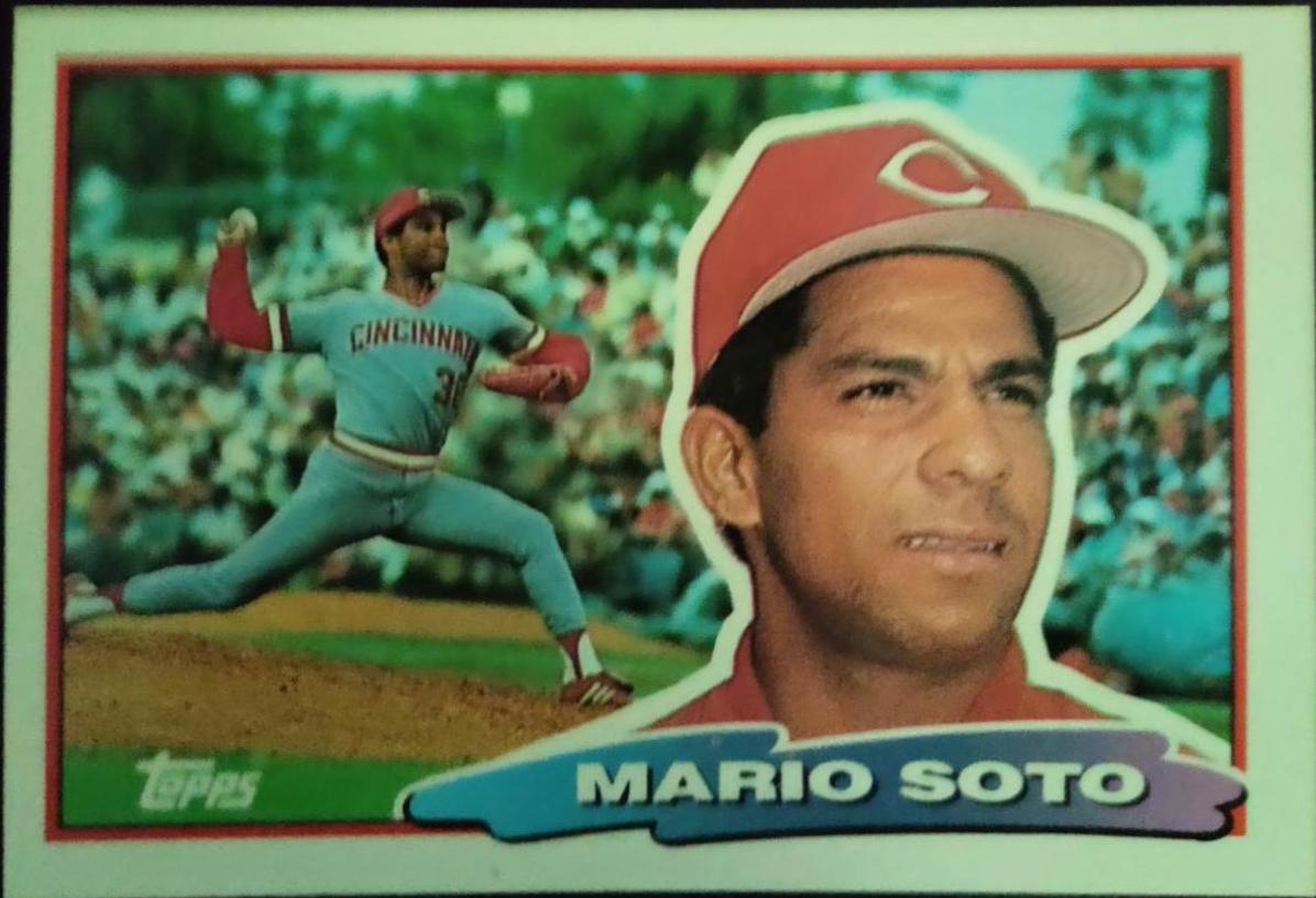 Mario Soto #120 Prices | 1988 Topps Big | Baseball Cards