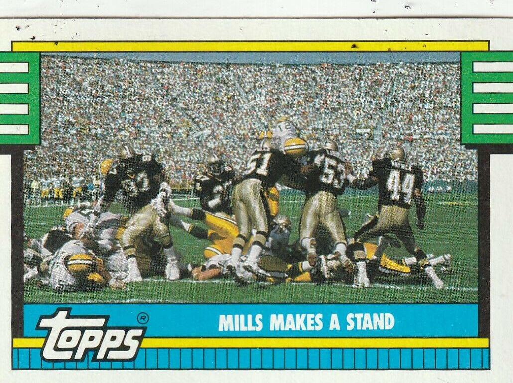 Sam Mills #525 Prices | 1990 Topps | Football Cards