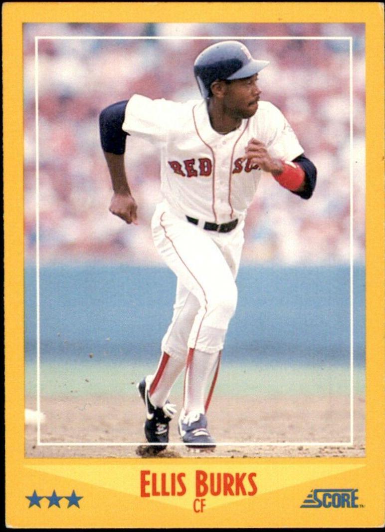 Ellis Burks #472 Prices [Rookie] | 1988 Score | Baseball Cards