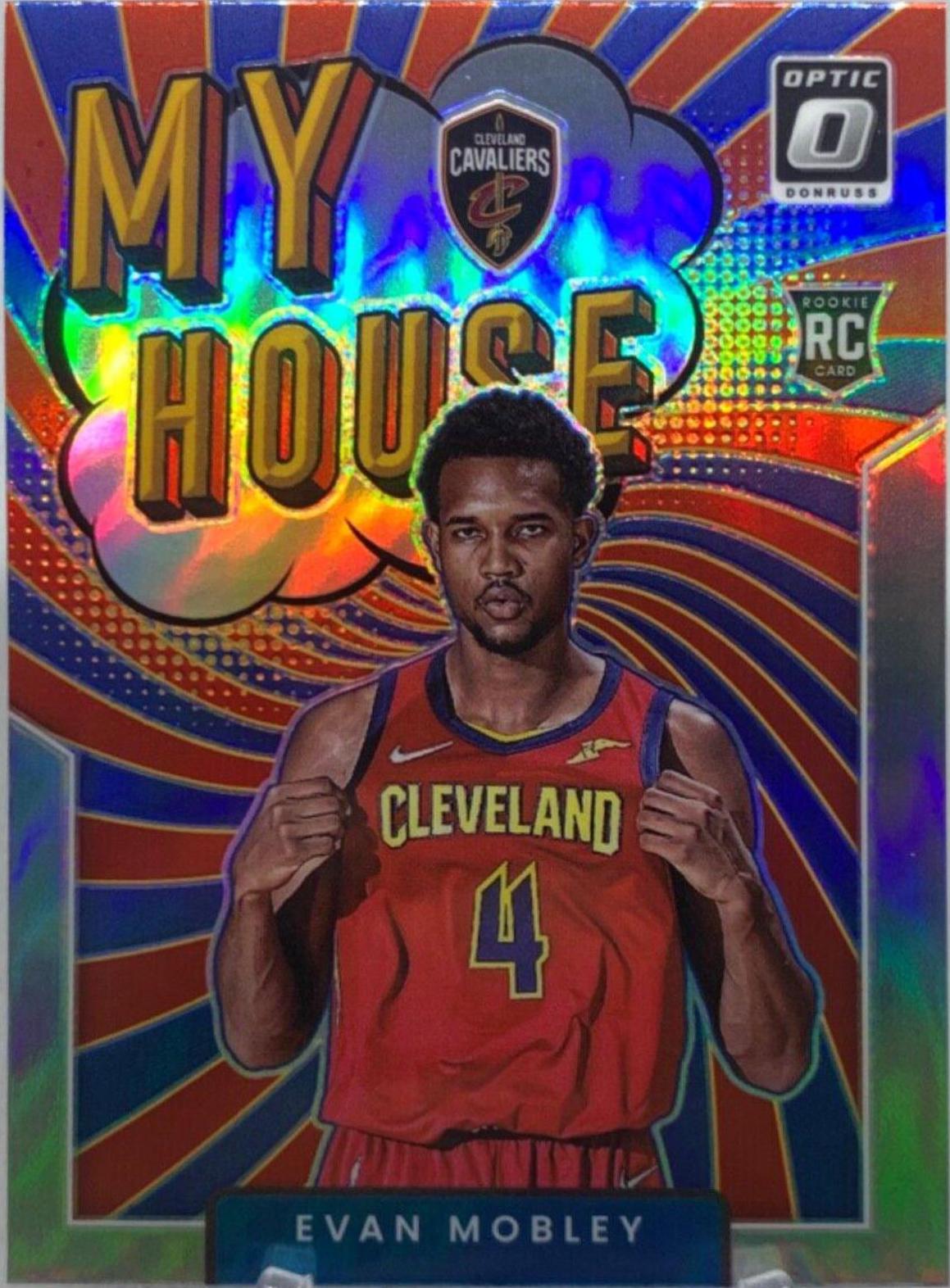 Evan Mobley [Holo] #18 Prices [Rookie] | 2021 Panini Donruss Optic My ...