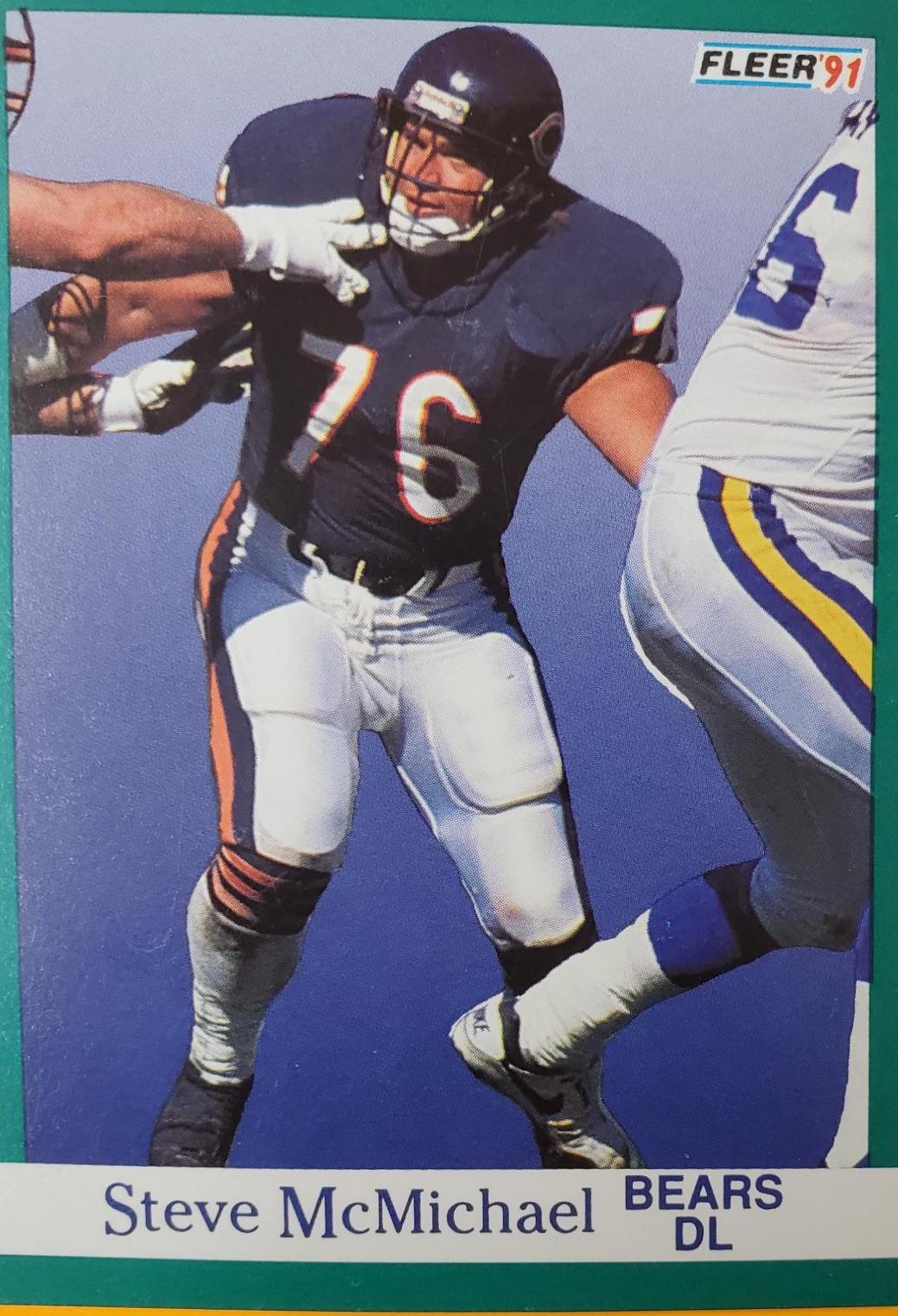 Steve McMichael #222 Prices | 1991 Fleer | Football Cards