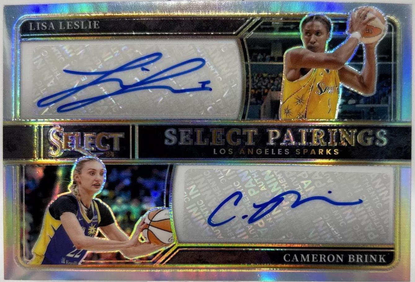 Cameron Brink Lisa Leslie [Rerfractor] #SPS-LA Prices | 2024 Panini ...