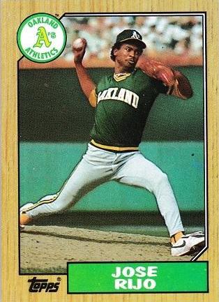 Jose Rijo #34 Prices | 1987 Topps | Baseball Cards