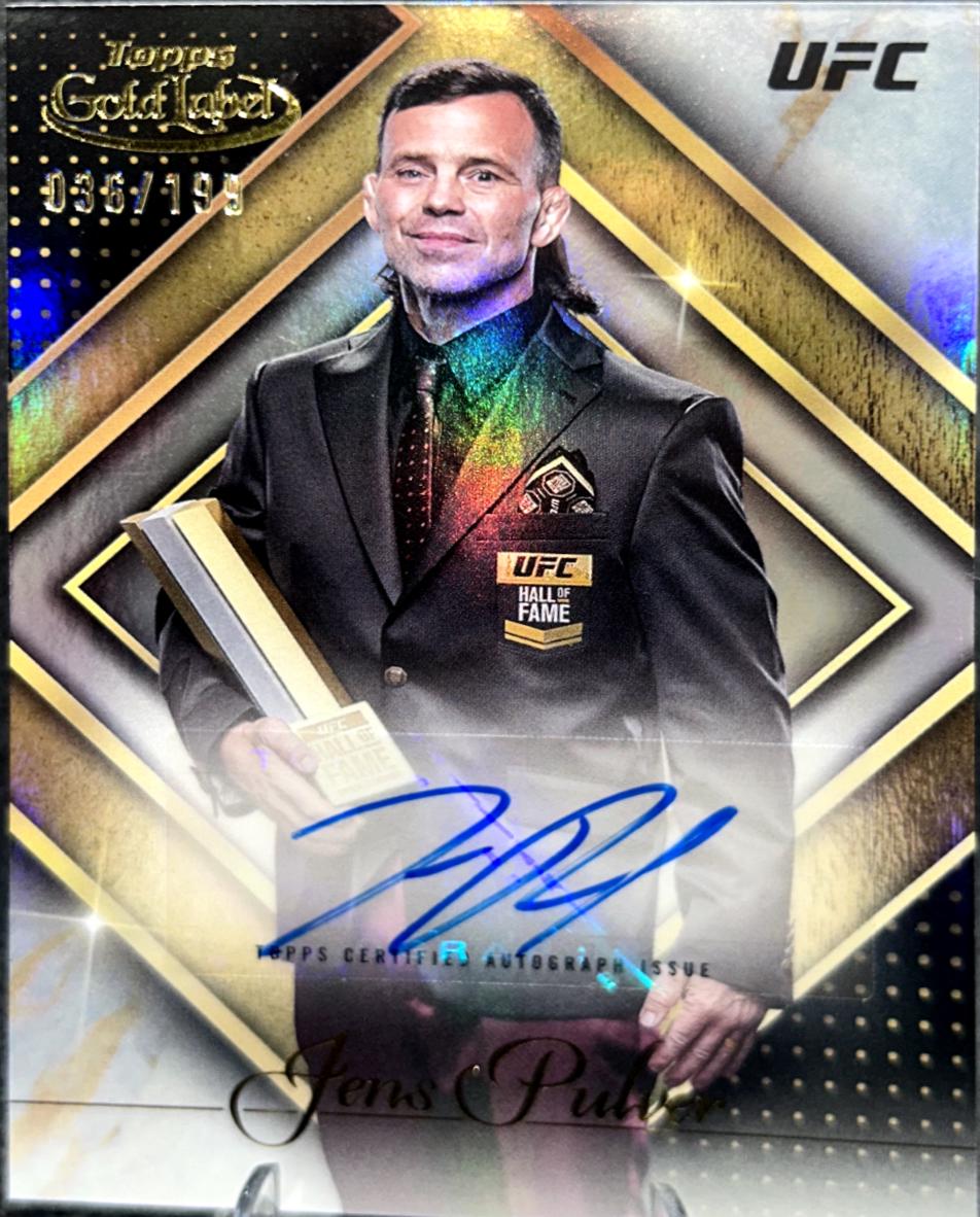 Jens Pulver #GGA-JPU Prices | 2024 Topps Gold Label UFC Golden Greats ...