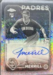 Jackson Merrill [Black and White Mini Diamond Refractor] #RA-JME Prices ...