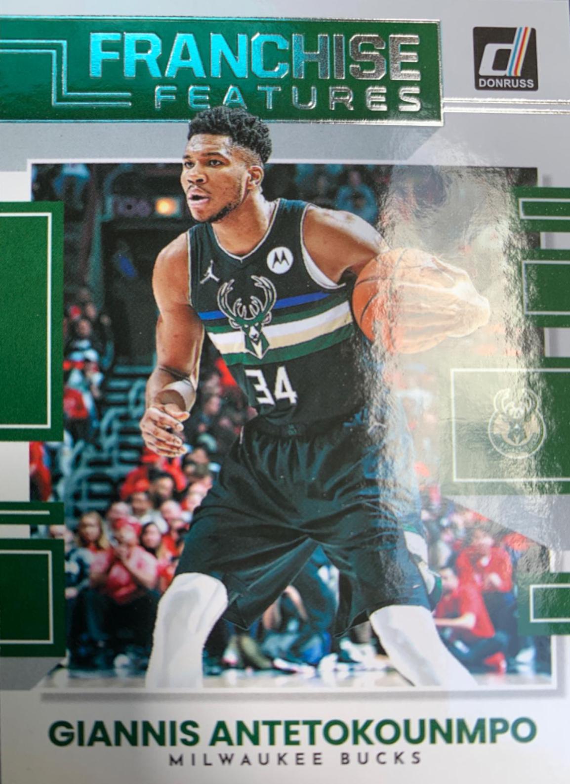 Giannis Antetokounmpo #10 Prices | 2022 Panini Donruss Franchise ...