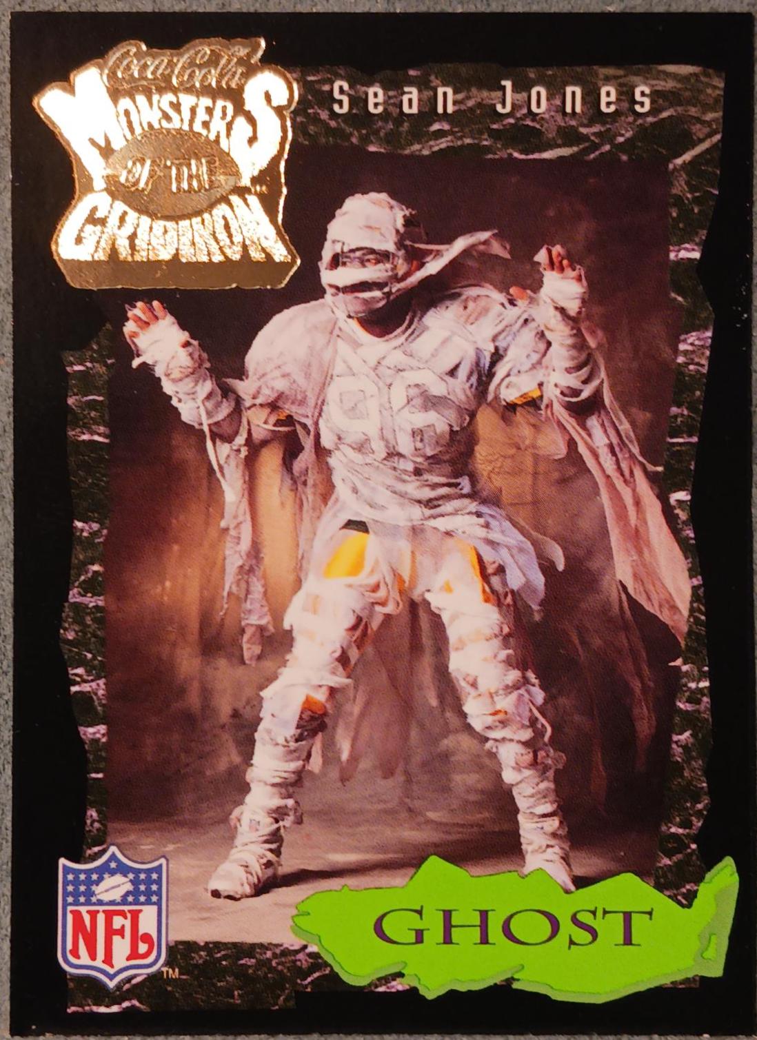 Sean Jones #11 Prices | 1994 Classic Monsters of the Gridiron ...