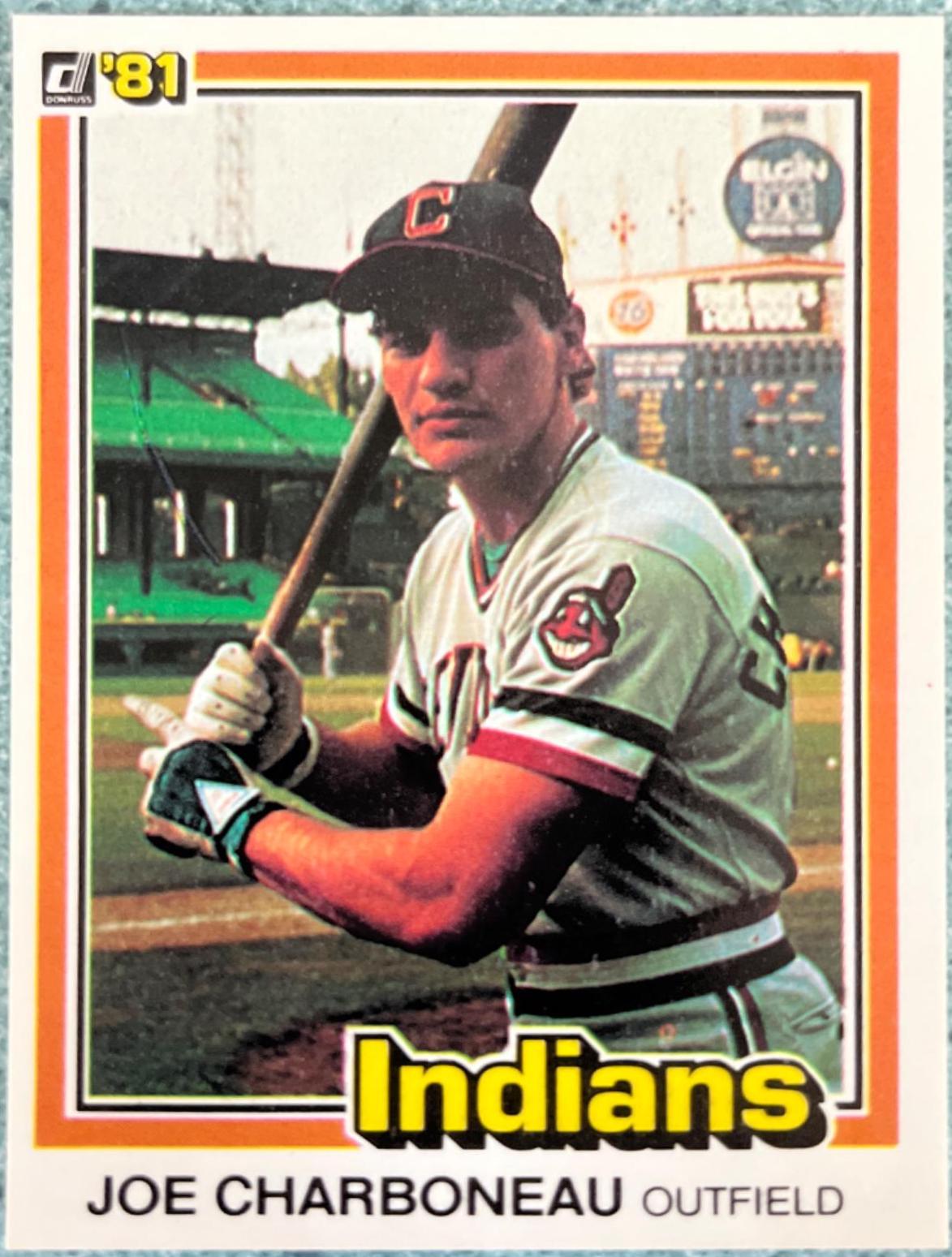 Joe Charboneau [Phillies on Back] #82 Prices | 1981 Donruss | Baseball ...