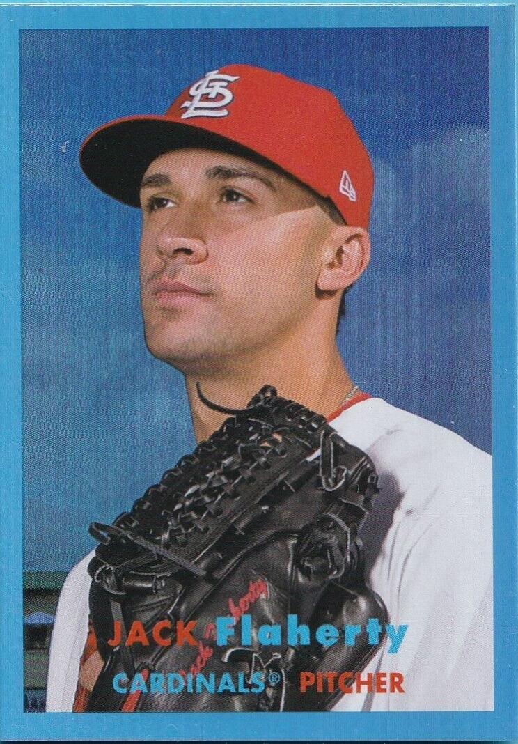 Jack Flaherty [Blue Foil] #9 Prices | 2021 Topps Archives | Baseball Cards