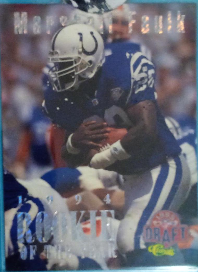 Marshall Faulk #MF1 Prices [Rookie] | 1995 Classic NFL Rookies Roy ...