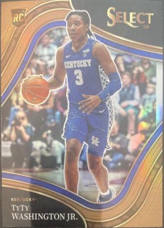 TyTy Washington Jr. [Bronze] #10 Prices | 2022 Panini Chronicles Draft ...