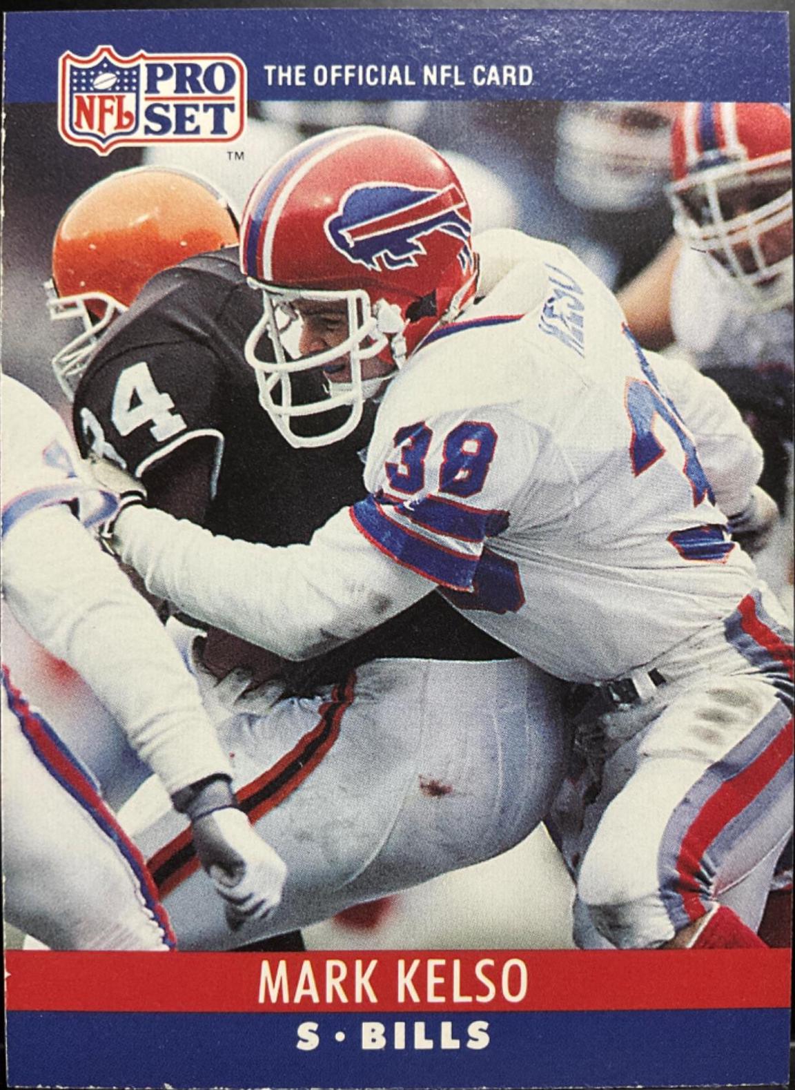 Mark Kelso #41 Prices | 1990 Pro Set | Football Cards