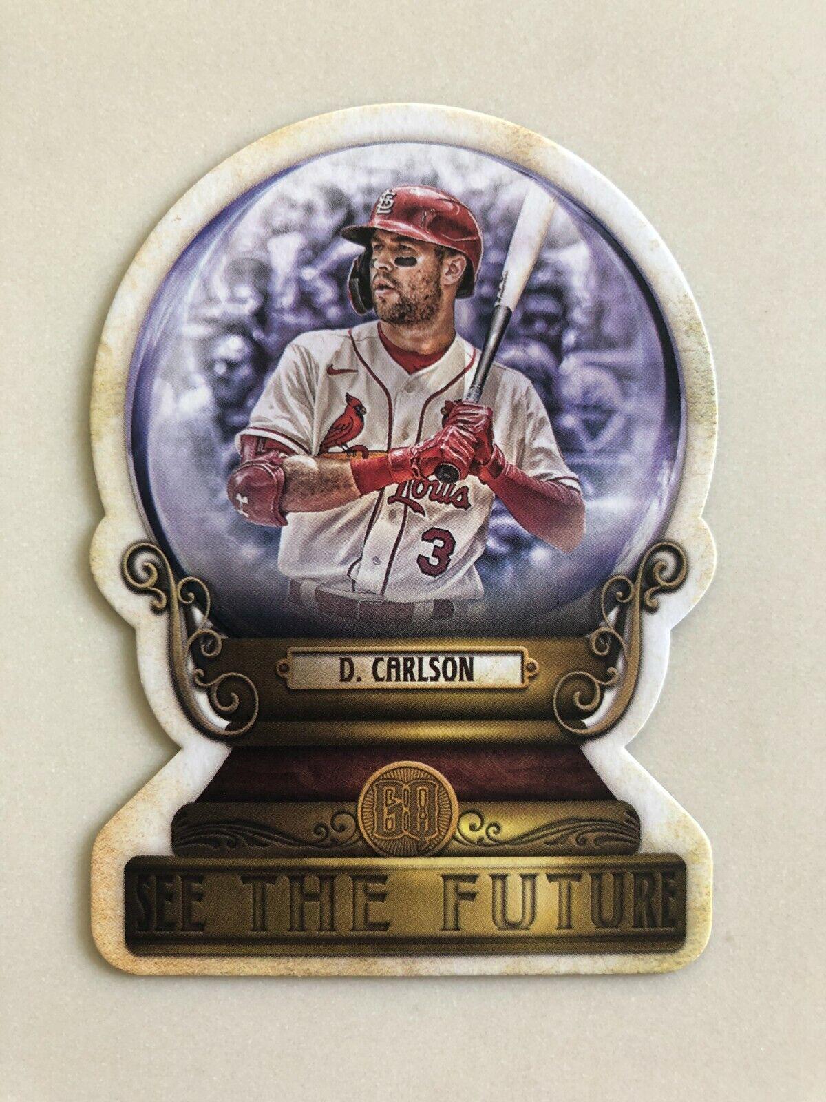 Dylan Carlson #CG-22 Prices | 2022 Topps Gypsy Queen Crystal Gazing Die ...