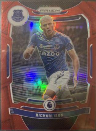 Richarlison [Red Prizm] #104 Prices | 2021 Panini Prizm Premier League ...