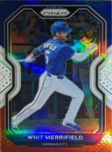 Whit Merrifield [Red White and Blue Prizm] #109 Prices | 2021 Panini ...