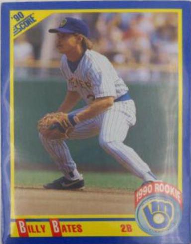 Billy Bates #608 Prices [Rookie] | 1990 Score | Baseball Cards