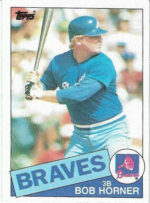 Bob Horner #410 Prices | 1985 Topps | Baseball Cards