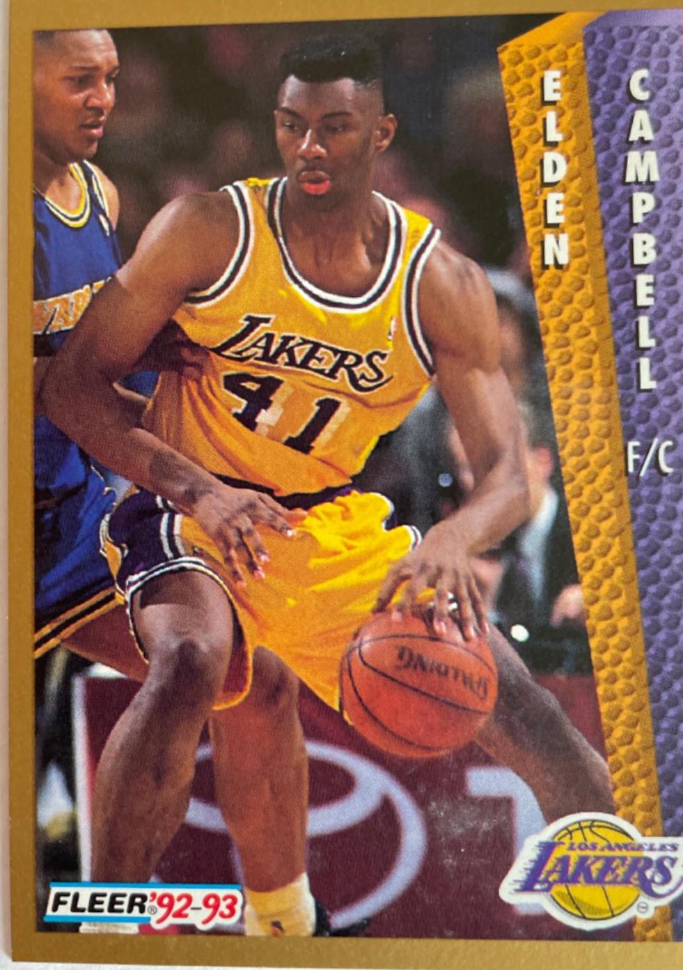 Elden Campbell #106 Prices | 1992 Fleer | Basketball Cards