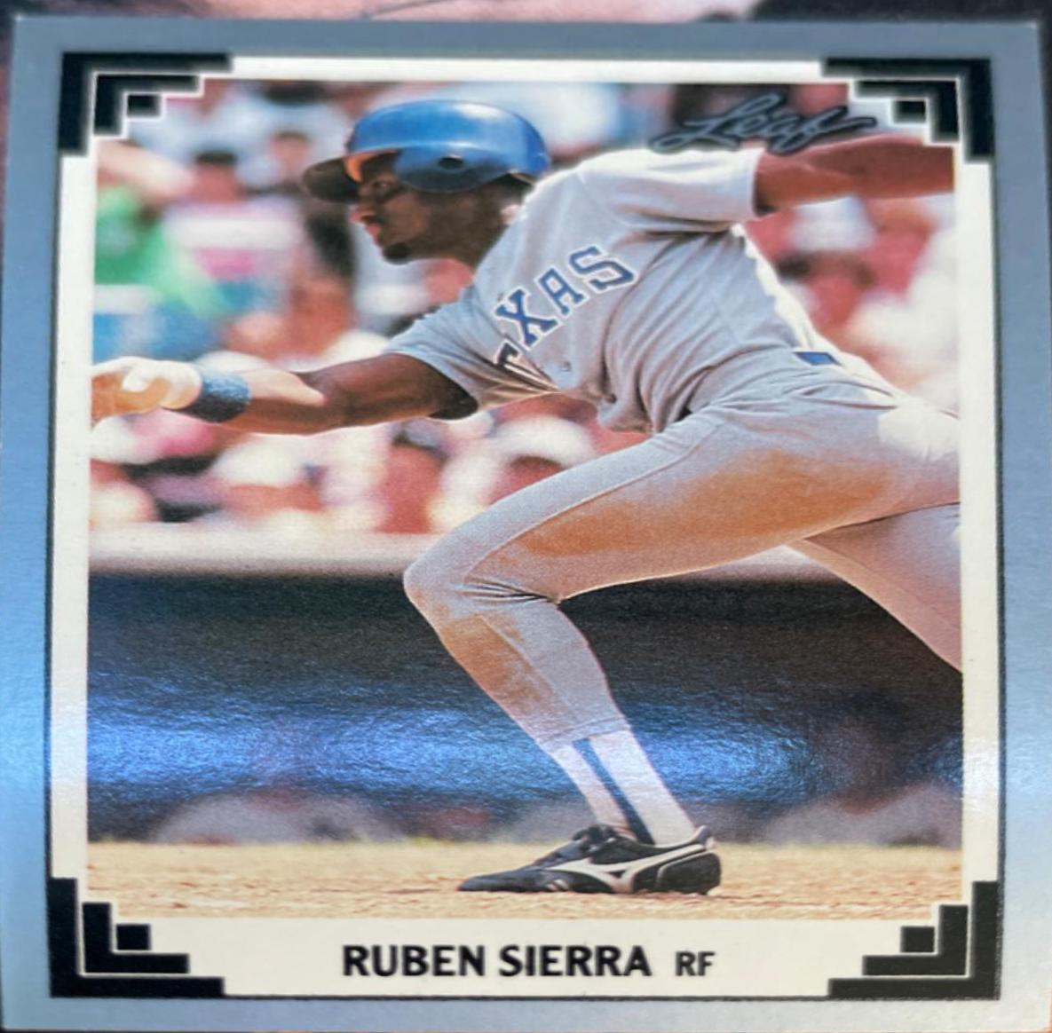 Ruben Sierra #97 Prices | 1991 Leaf | Baseball Cards