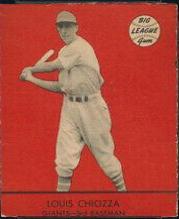 Louis Chiozza [Red Background] #3 Prices | 1941 Goudey | Baseball Cards