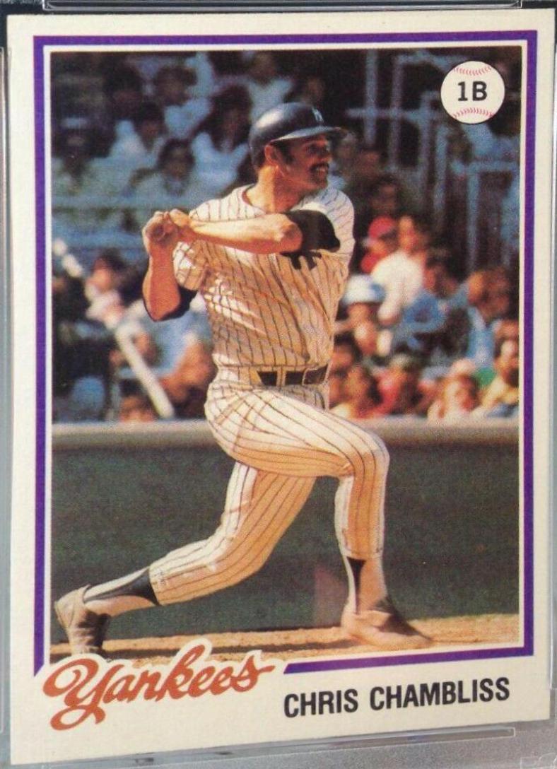 Chris Chambliss #12 Prices | 1978 Burger King Yankees | Baseball Cards