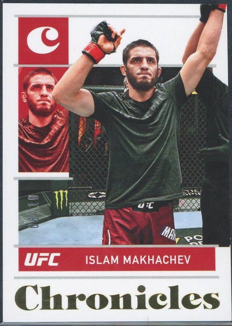 Islam Makhachev [Gold] #73 Prices | 2022 Panini Chronicles UFC | UFC Cards