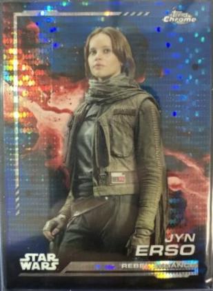 Jyn Erso [Blue Blaster Pulsar Refractor] #119 Prices | Star Wars 2024 ...