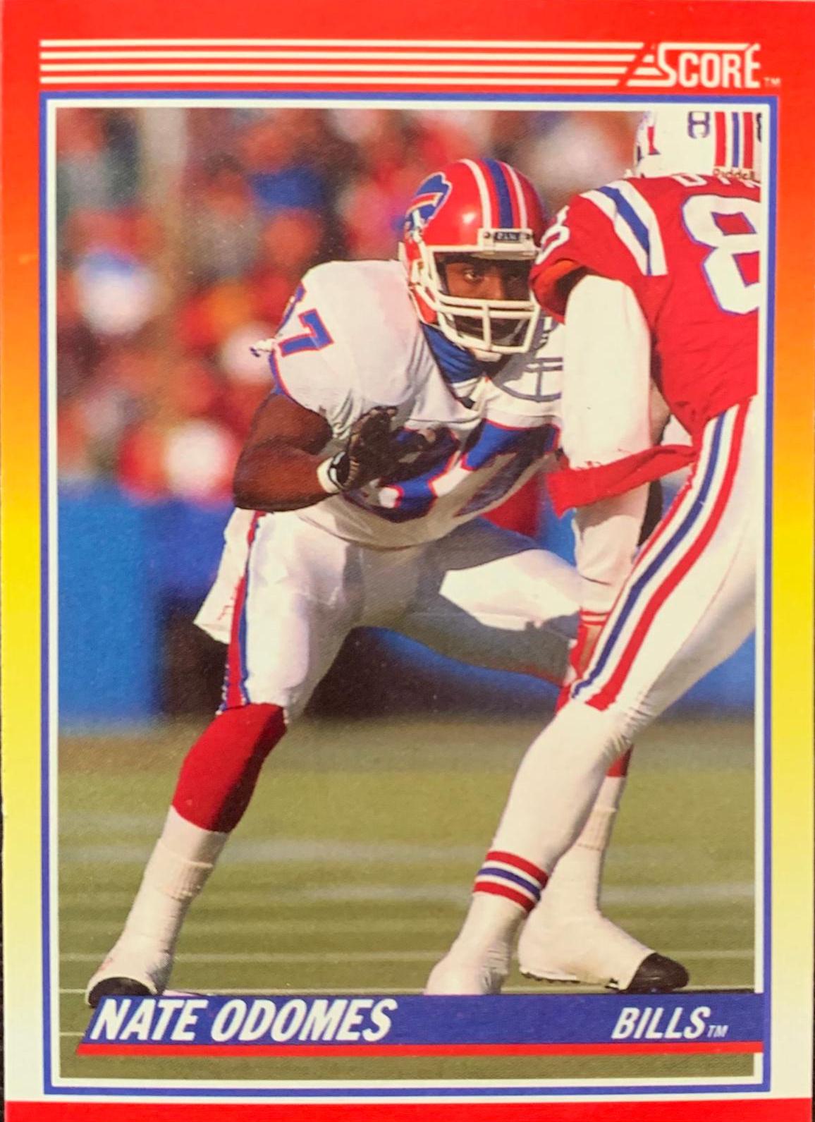 Nate Odomes #254 Prices | 1990 Panini Score | Football Cards