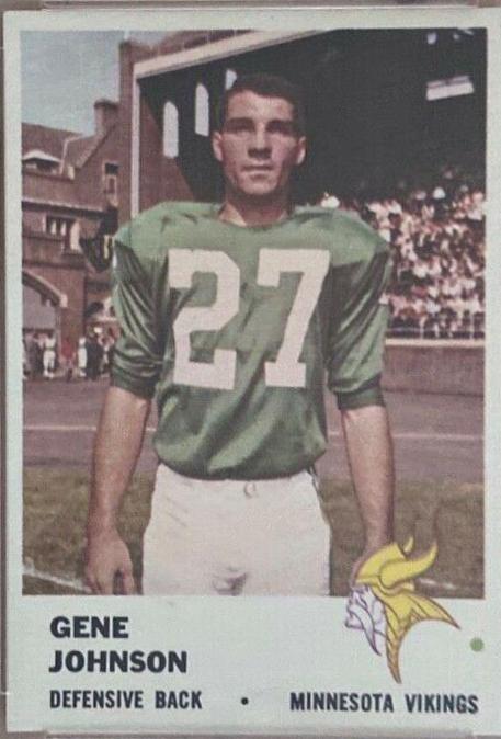 Gene Johnson #131 Prices | 1961 Fleer | Football Cards