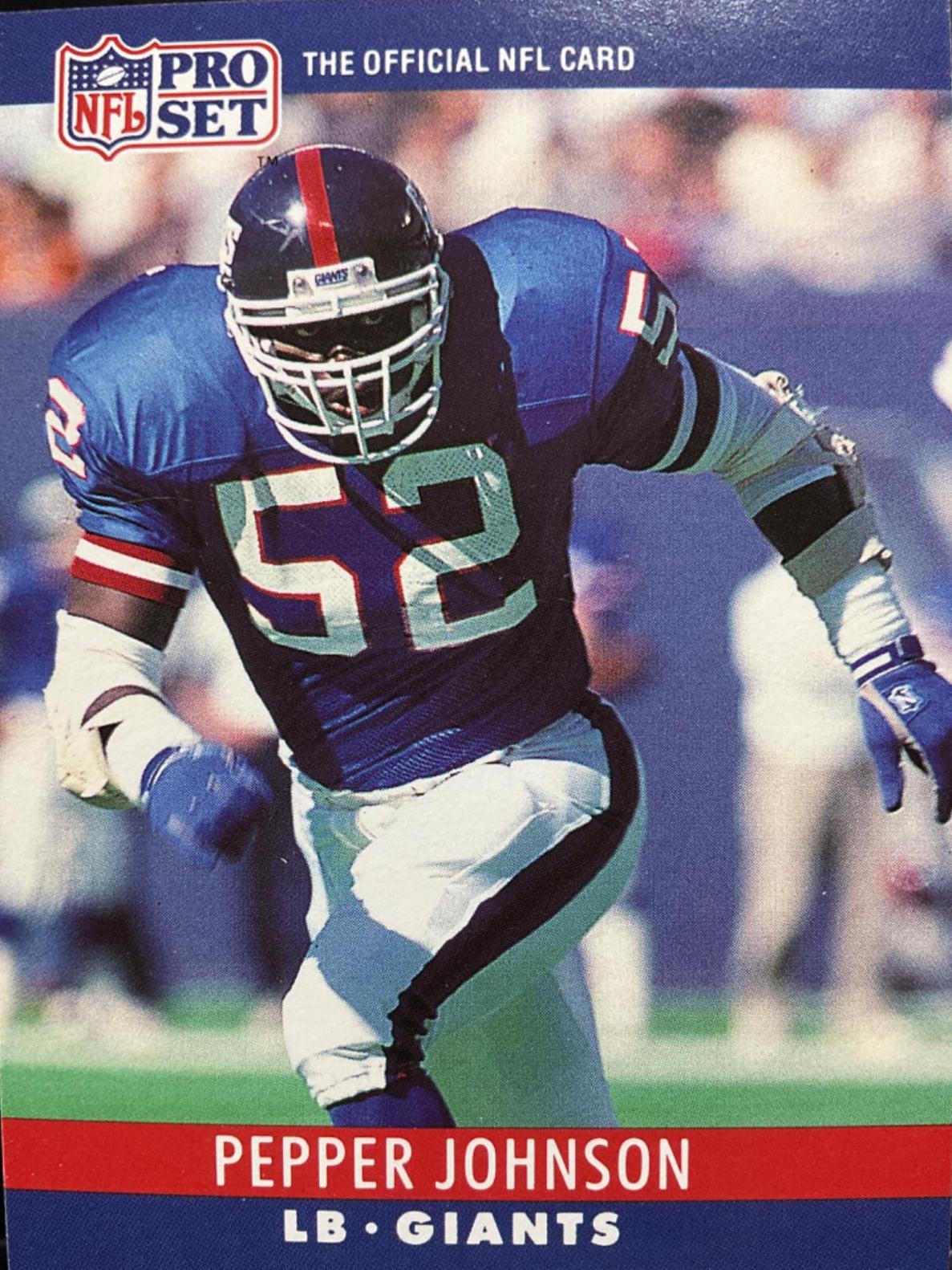 Pepper Johnson #226 Prices | 1990 Pro Set | Football Cards