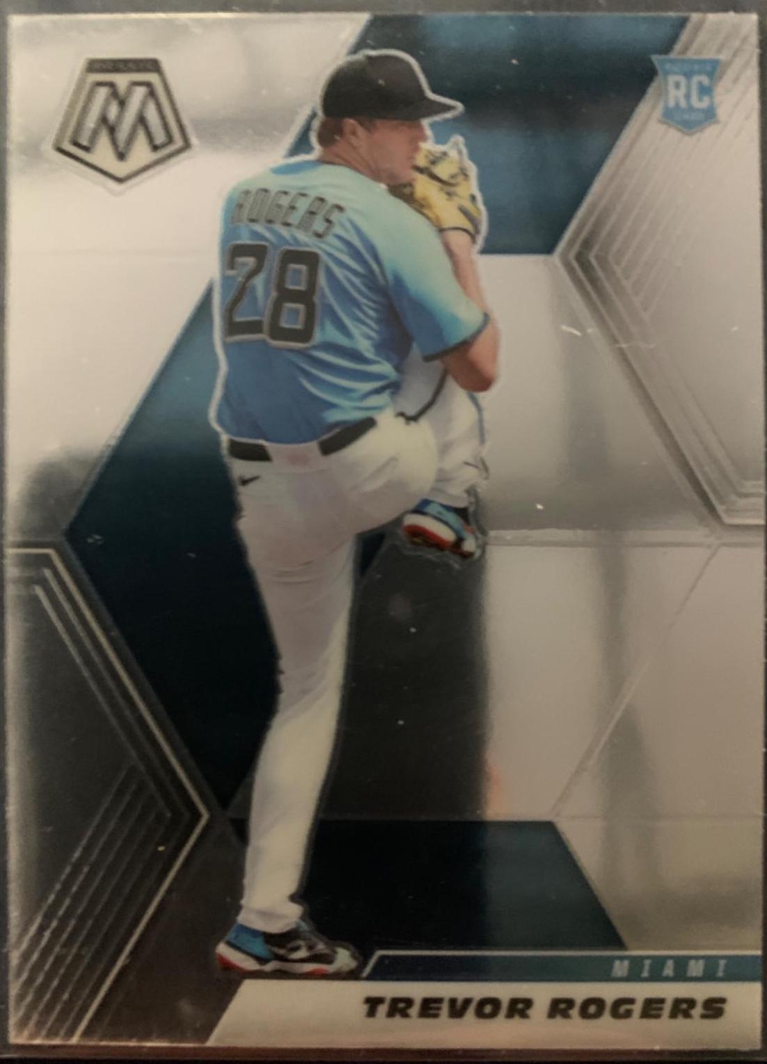 Trevor Rogers #237 Prices [Rookie] | 2021 Panini Mosaic | Baseball Cards