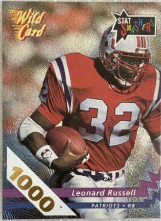 Leonard Russell [1000 Stripe] #SS-2 Prices | 1992 Wild Card Stat ...