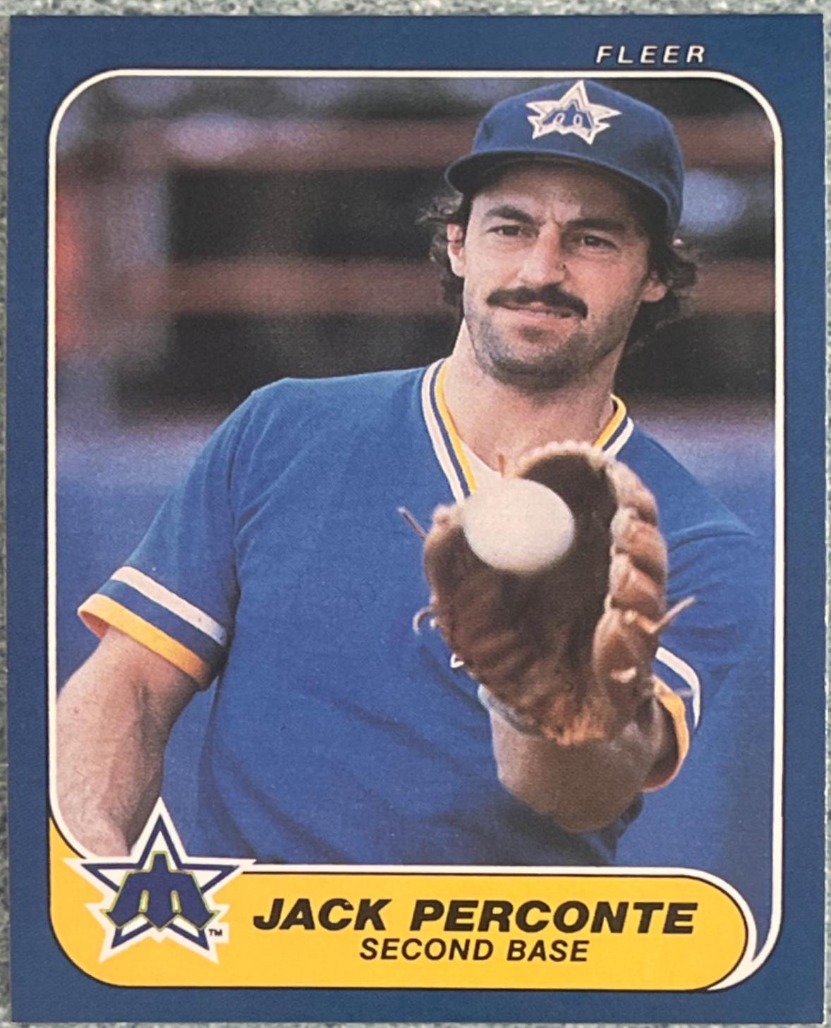 Jack Perconte #472 Prices | 1986 Fleer | Baseball Cards