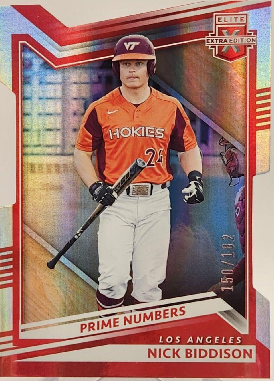 Nick Biddison [Prime Numbers C Die Cut] #135 Prices | 2022 Panini Elite ...