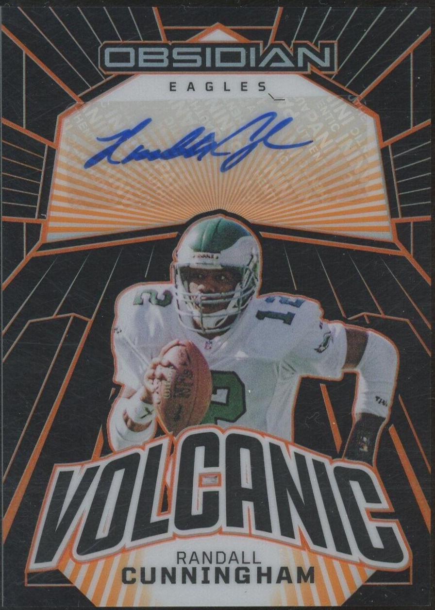 Randall Cunningham [Electric Etch Orange] #21 Prices | 2023 Panini ...