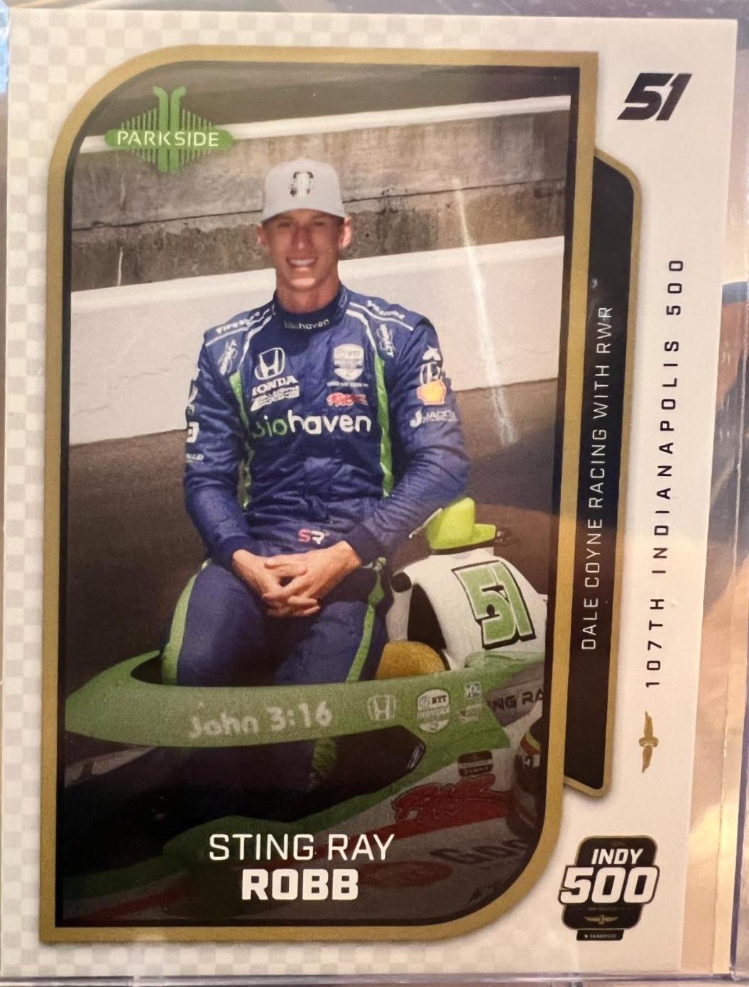 I500 Driver Qualifier Cards #125 Prices | 2024 Parkside NTT IndyCar ...