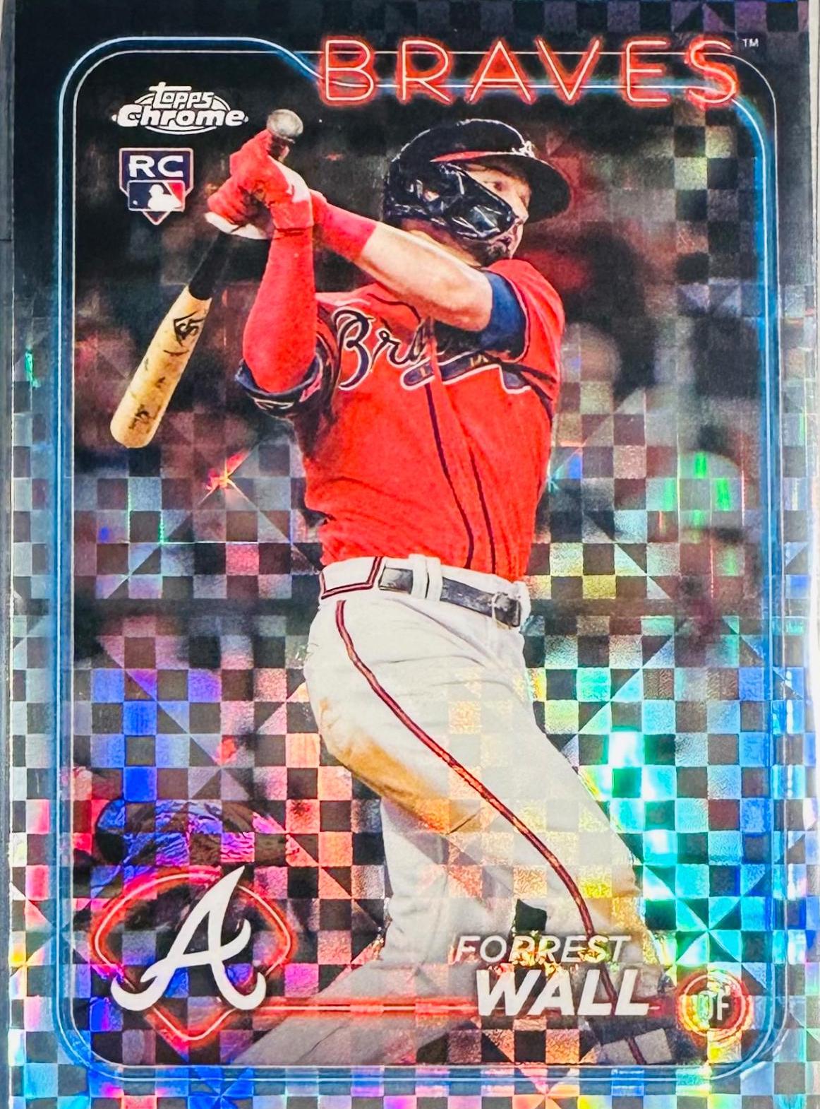 Forrest Wall [X-Fractors] #176 Prices [Rookie] | 2024 Topps Chrome ...