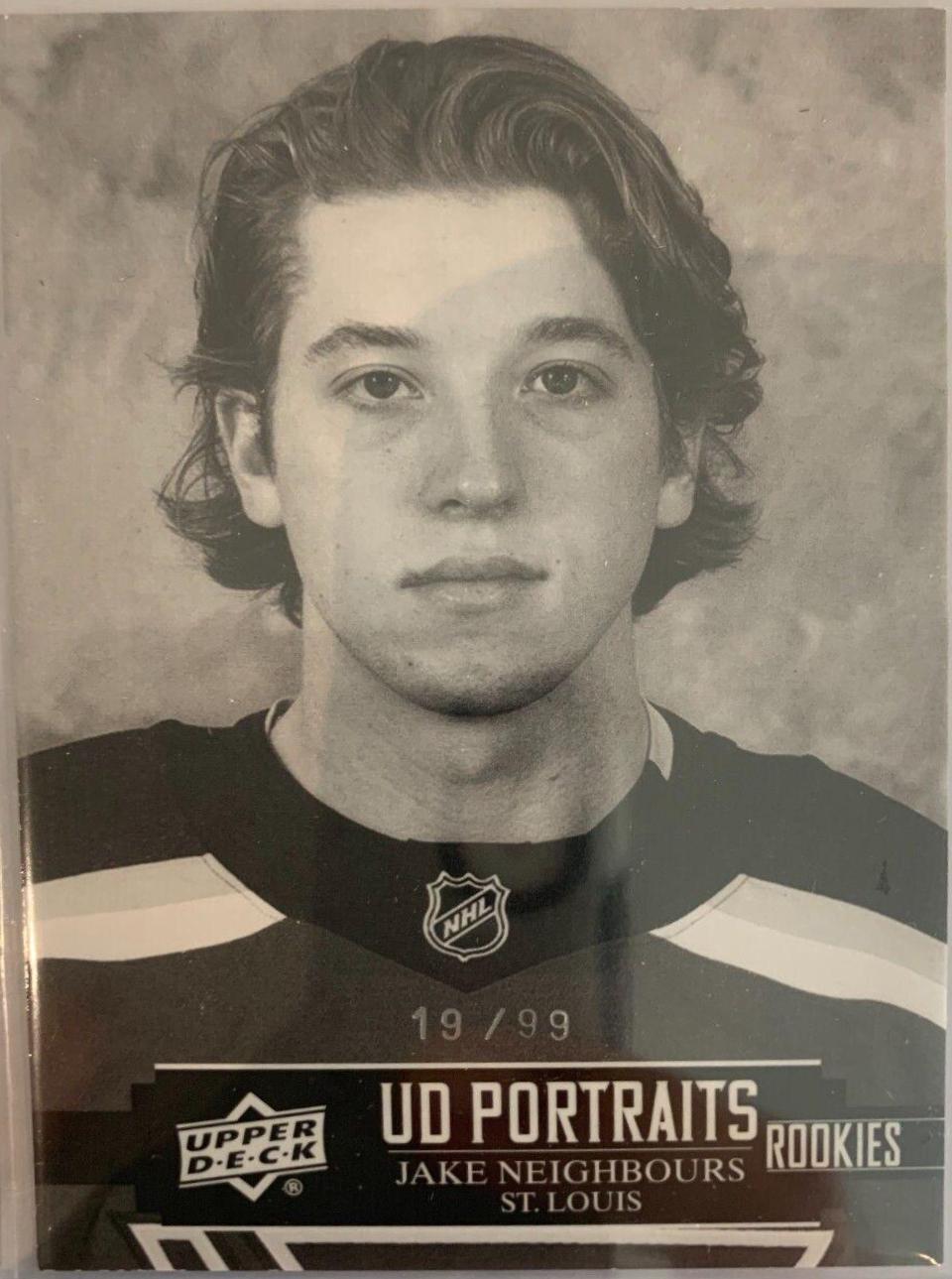 Jake Neighbours #P-42 Prices [Rookie] | 2021 Upper Deck UD Portraits ...