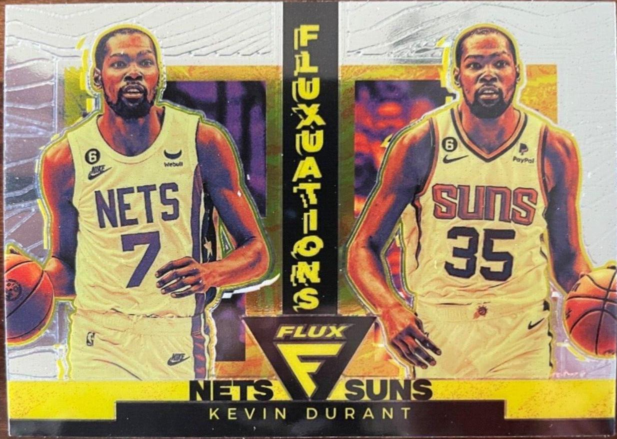 Kevin Durant #4 Prices | 2022 Panini Flux Fluxuations | Basketball Cards