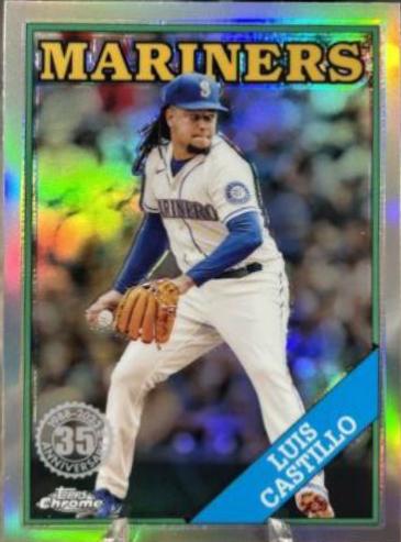 Luis Castillo #88BC-13 Prices | 2023 Topps Chrome 1988 | Baseball Cards