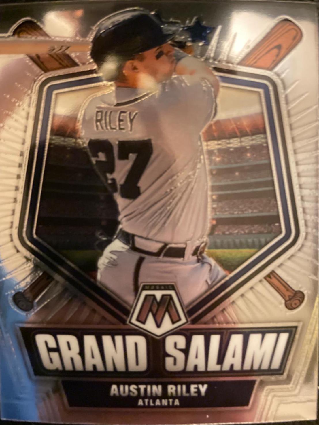 Austin Riley #GS-7 Prices | 2022 Panini Mosaic Grand Salami | Baseball ...